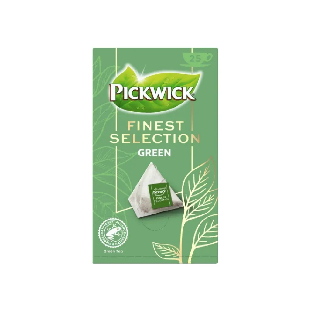 Pickwick Finest Selection Groene Thee (4 pakken x 25 theezakjes)